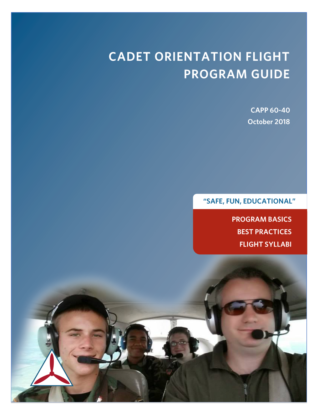 60-40 Cadet Orientation Flight Program Guide - DocsLib