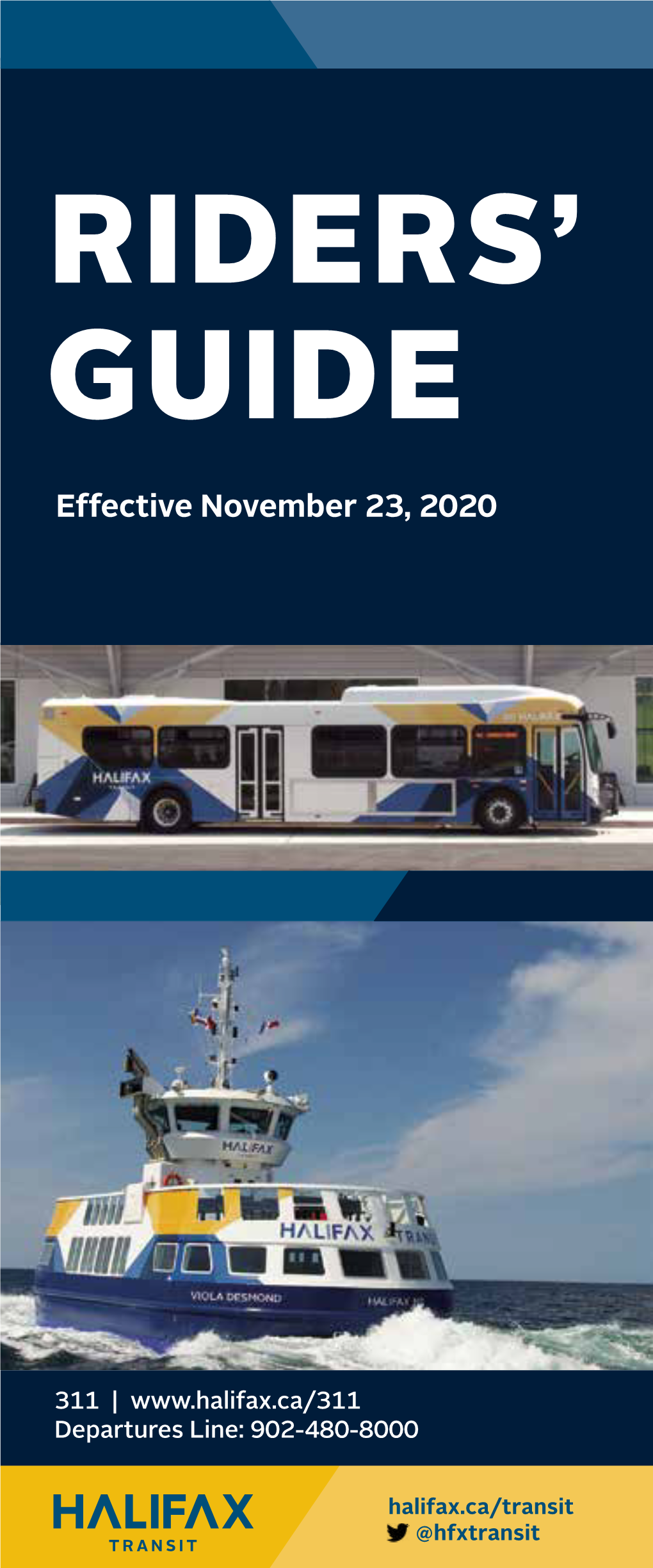 Halifax Transit Riders' Guide - DocsLib