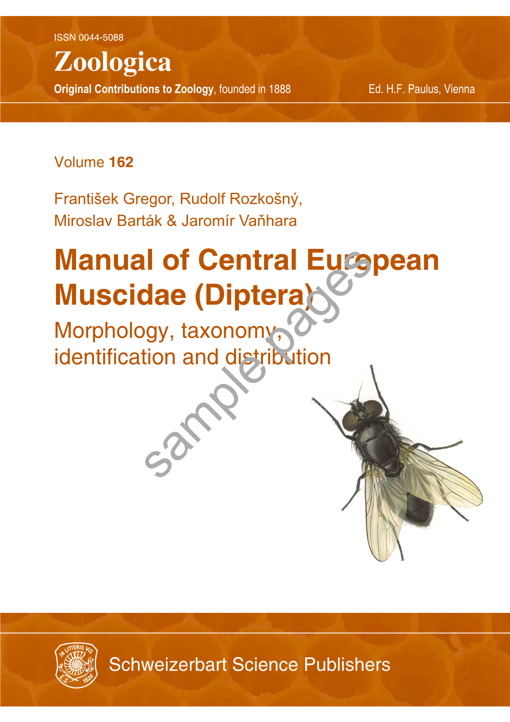 Diptera) Morphology, Taxonomy, Identification and Distribution - DocsLib