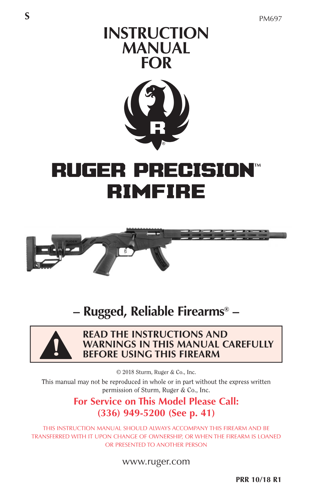Ruger Precision Rimfire Rifle - DocsLib
