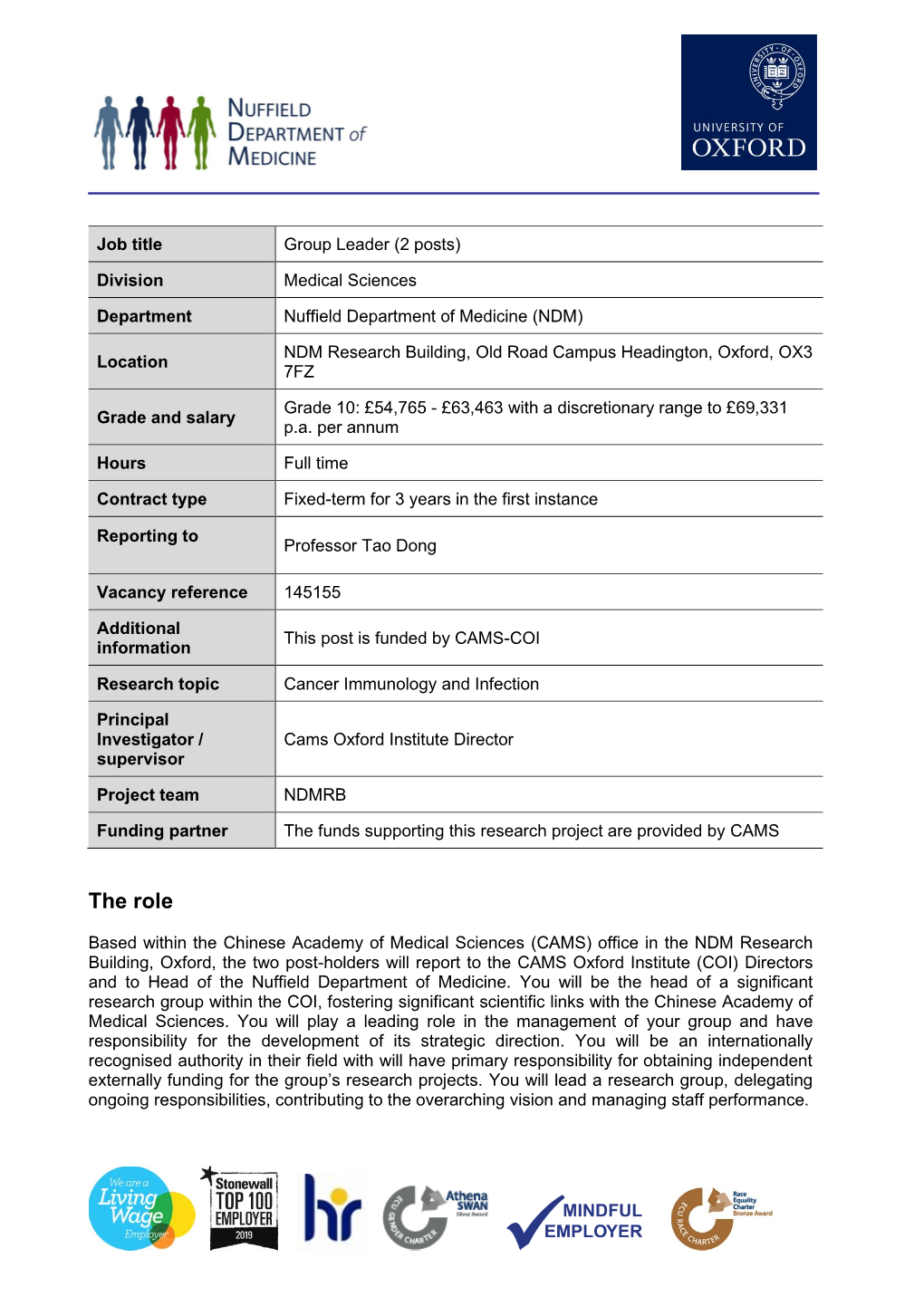 Job Description and Person Specificationselection Criteria - DocsLib