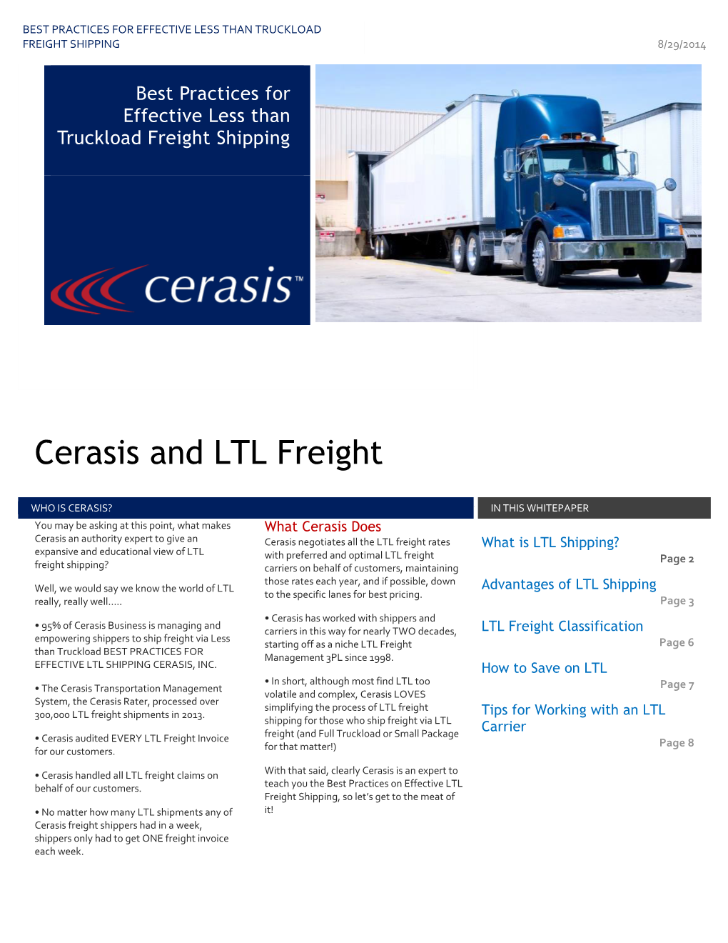 Cerasis and LTL Freight - DocsLib