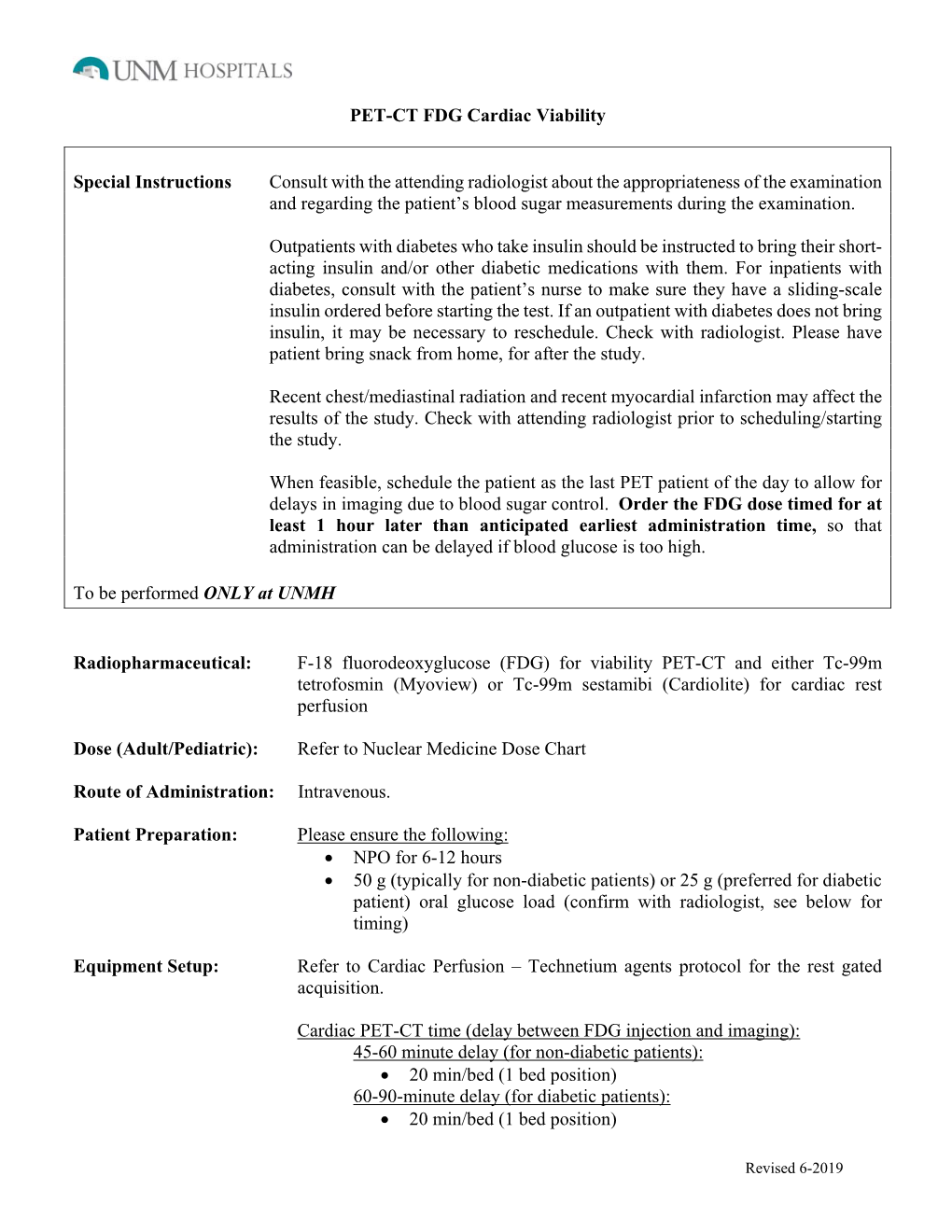 PET-CT FDG Cardiac Viability - DocsLib