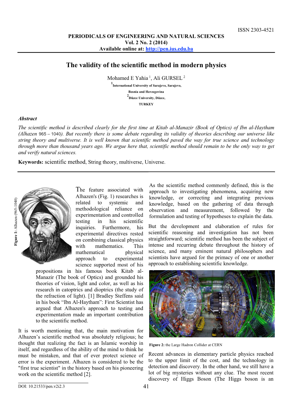 The Validity of the Scientific Method in Modern Physics - DocsLib