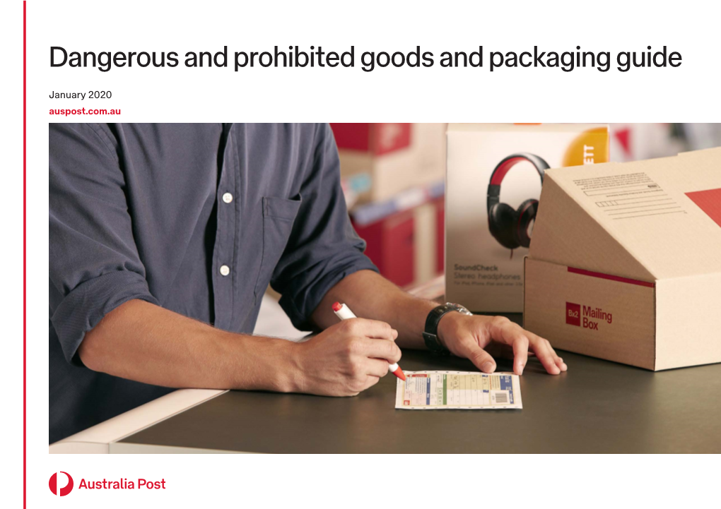 Dangerous and Prohibited Goods and Packaging Guide - DocsLib