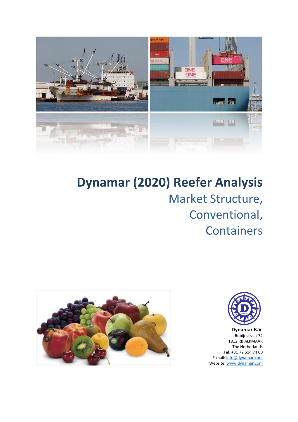 Dynamar (2020) Reefer Analysis Market Structure, Conventional ...
