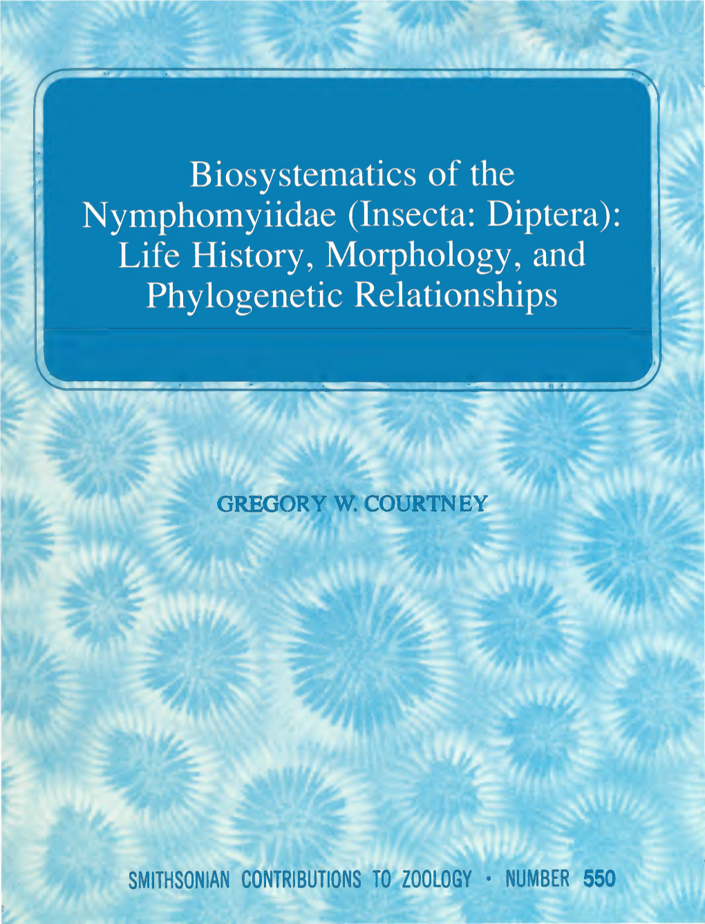 (Insecta: Diptera): Life History, Morphology, and Phylogenetic ...