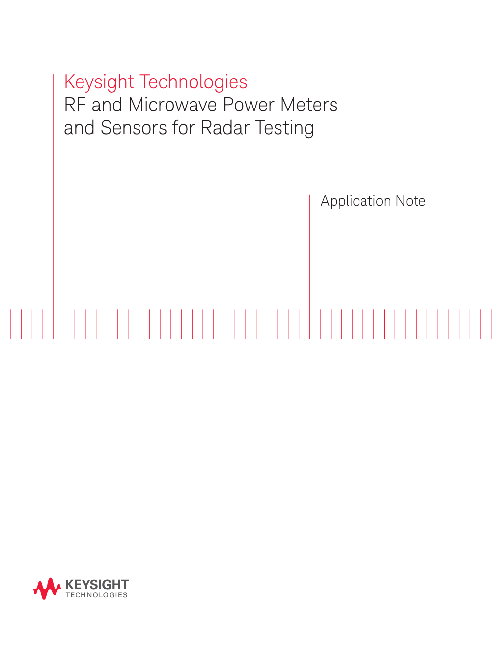 RF and Microwave Power Meters and Sensors for Radar Testing - DocsLib