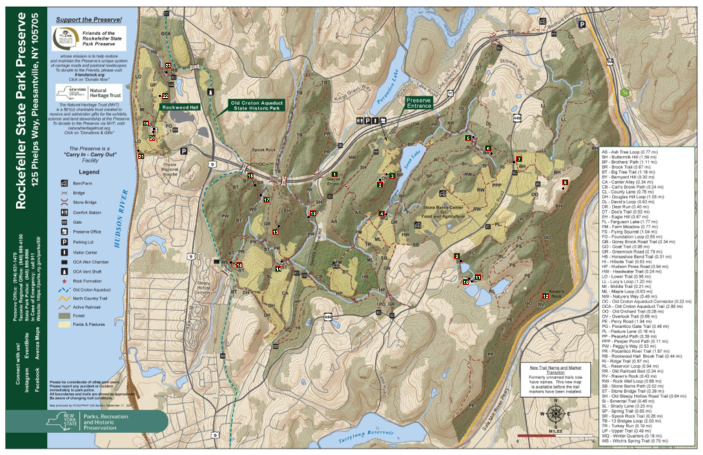 Trail Map: Rockefeller State Park - DocsLib
