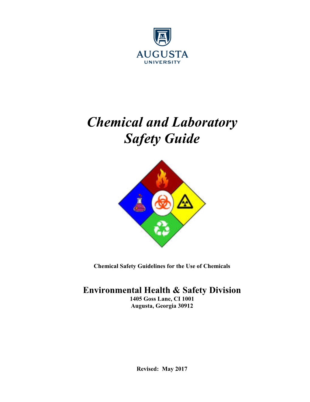 Chemical Safety Guide for Laboratories - DocsLib
